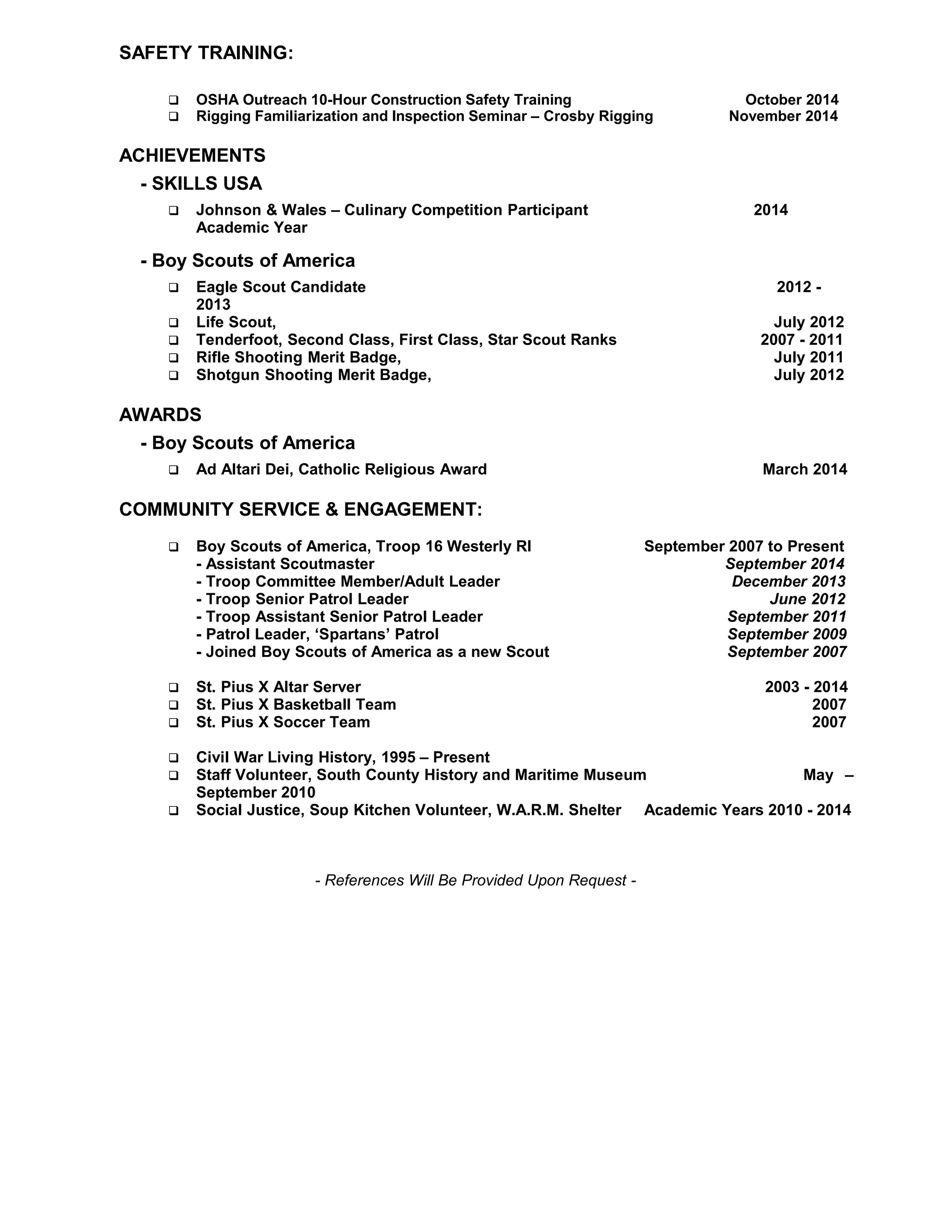 Patrick resume | PDF