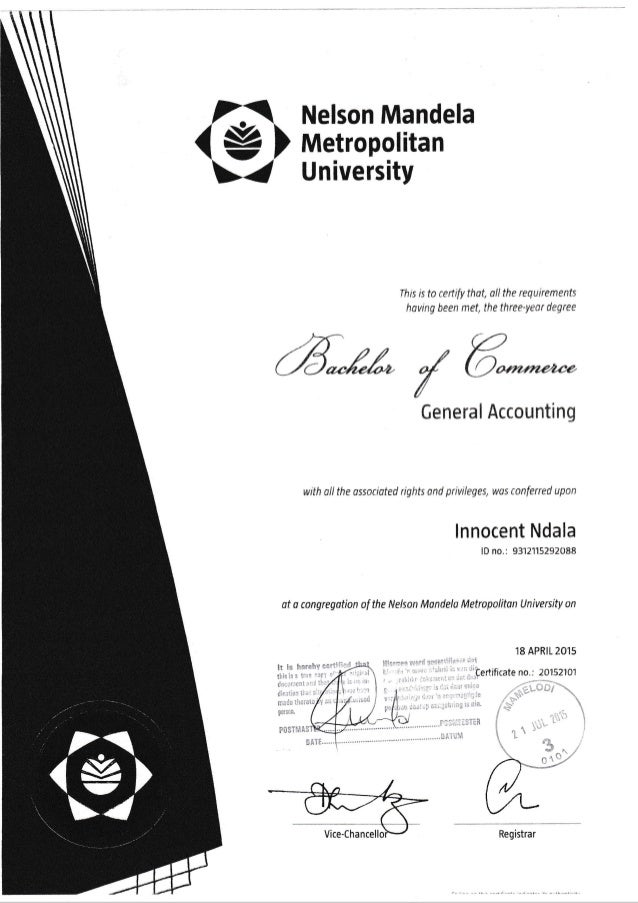 Grad Certificate certified july15