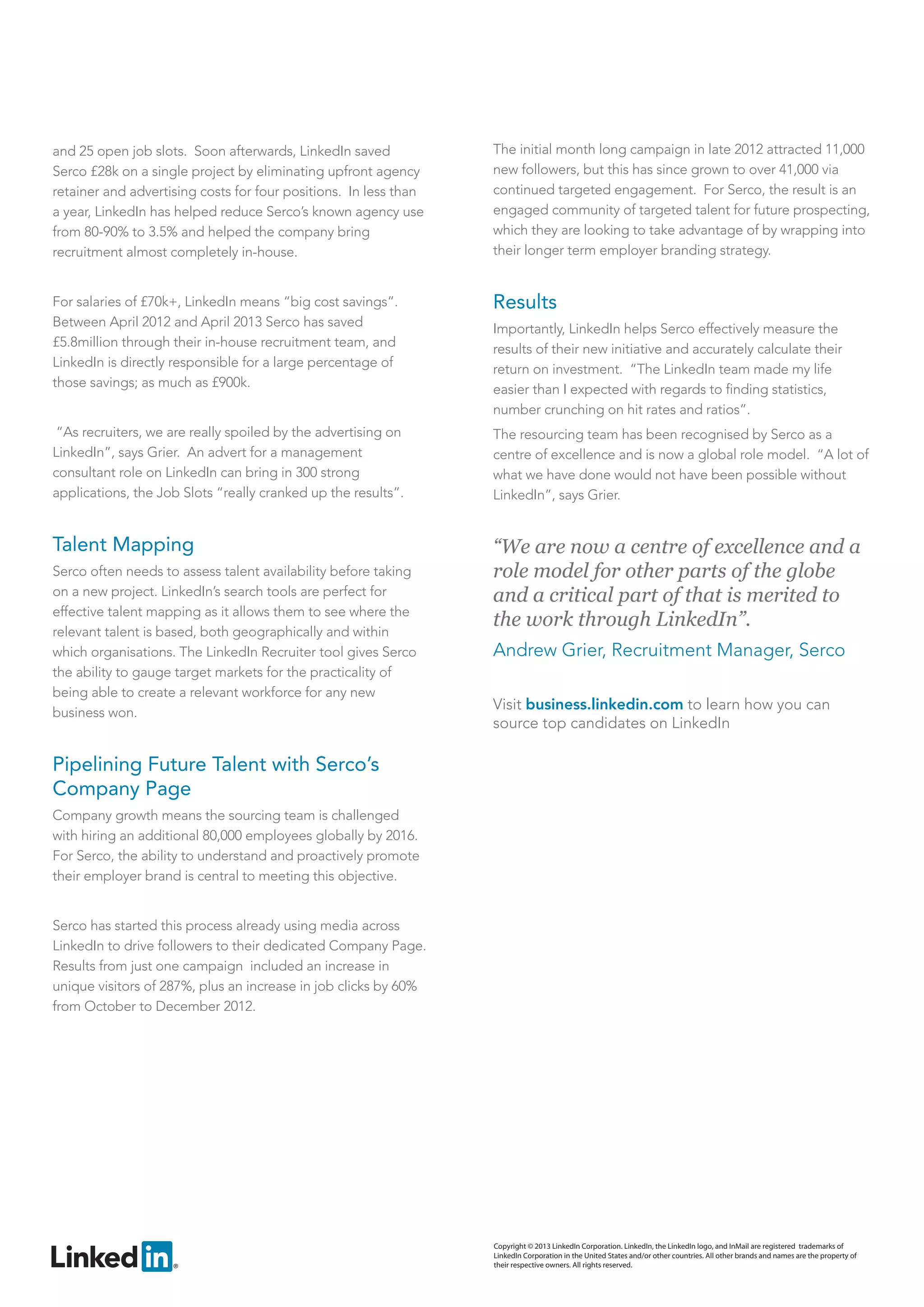Serco Case Study | PDF