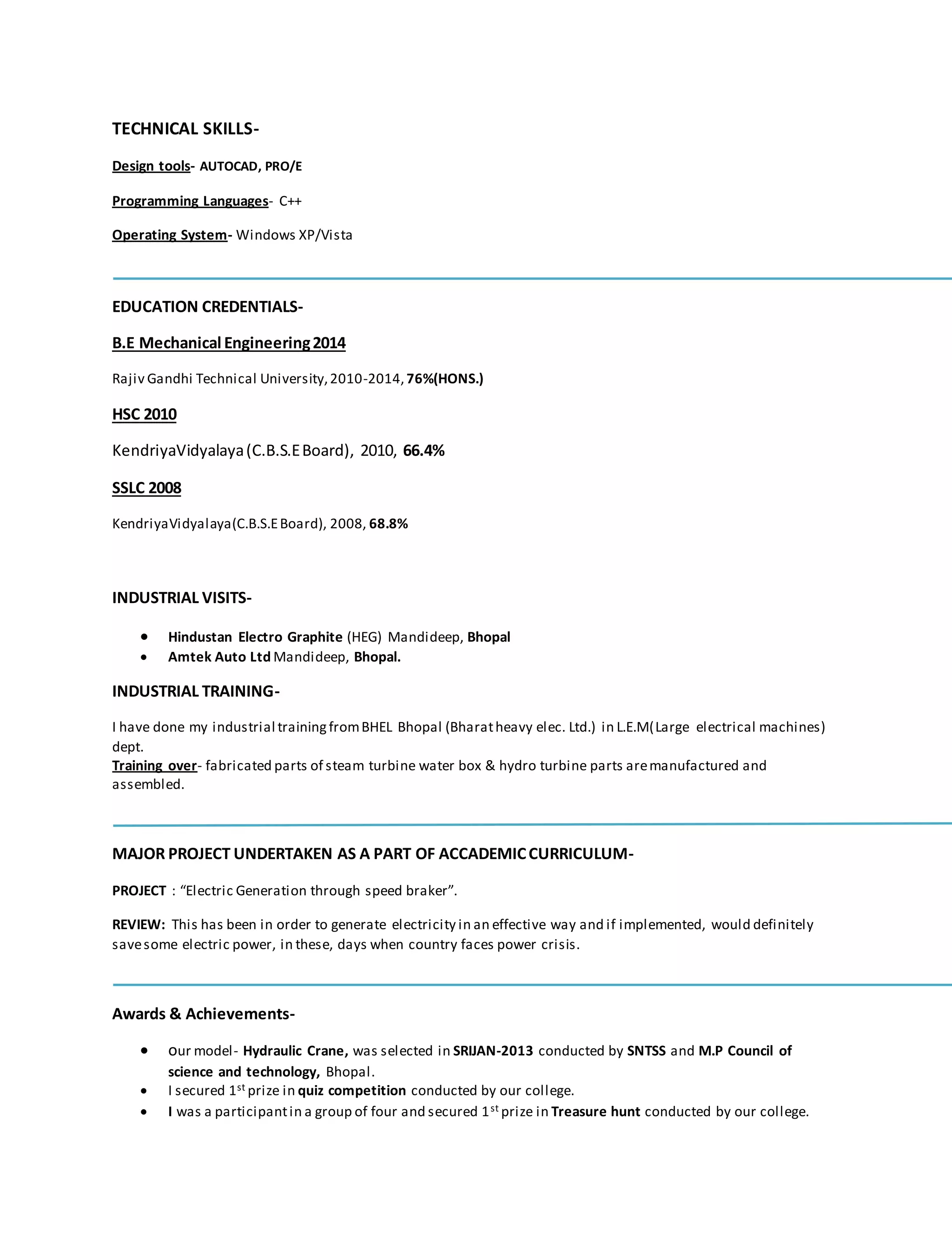 Anubhav Srivastava cv | DOCX