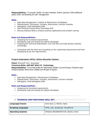 adarsh resume (copy) | DOC