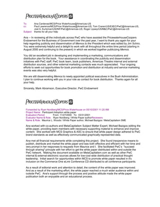 PwC-Memos | PDF | Publishing Industry | Industries