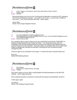 PwC-Memos | PDF