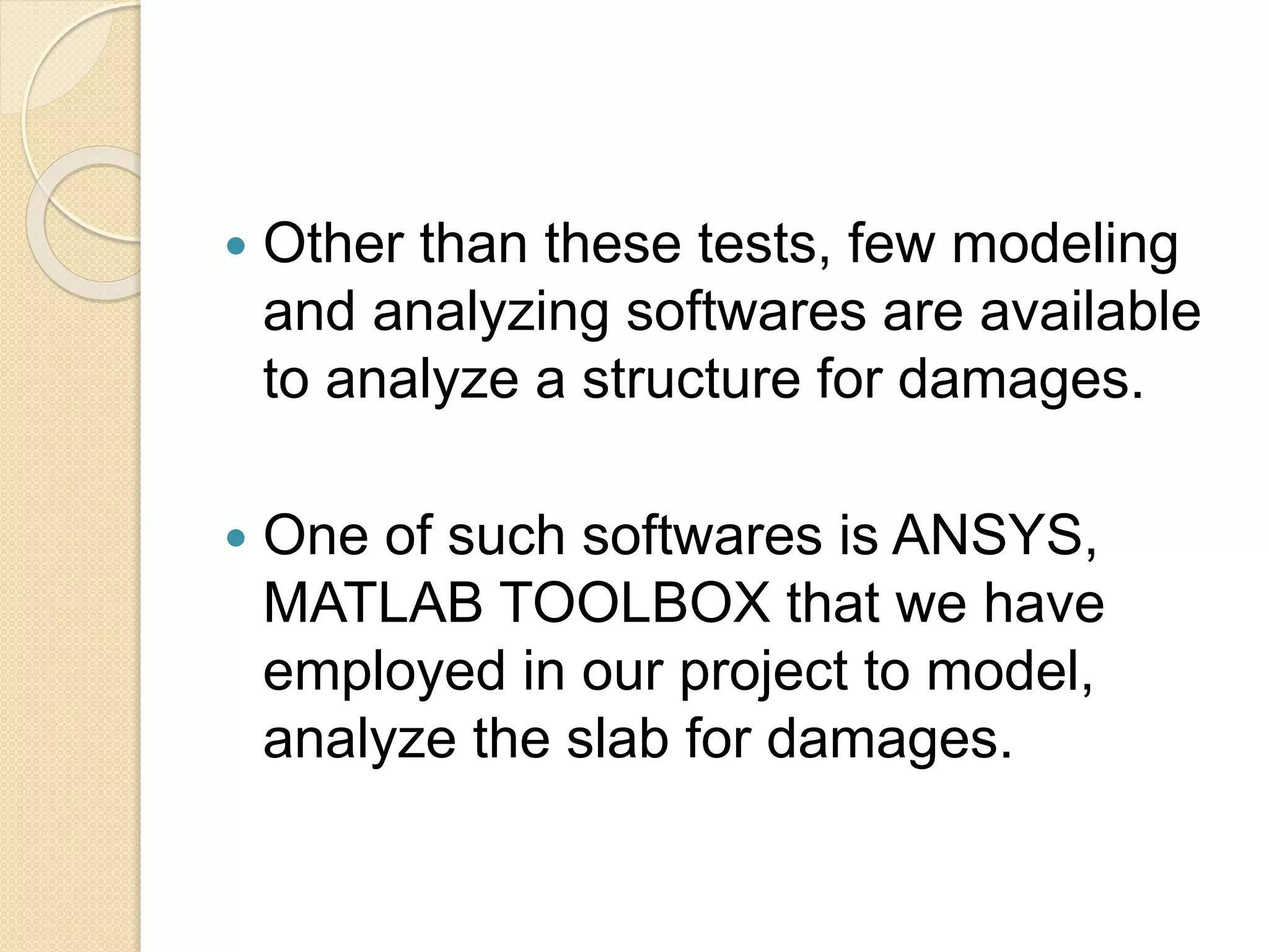 STRUCTURAL DAMAGE DETECTION USING WAVELET APPROACH | PPT