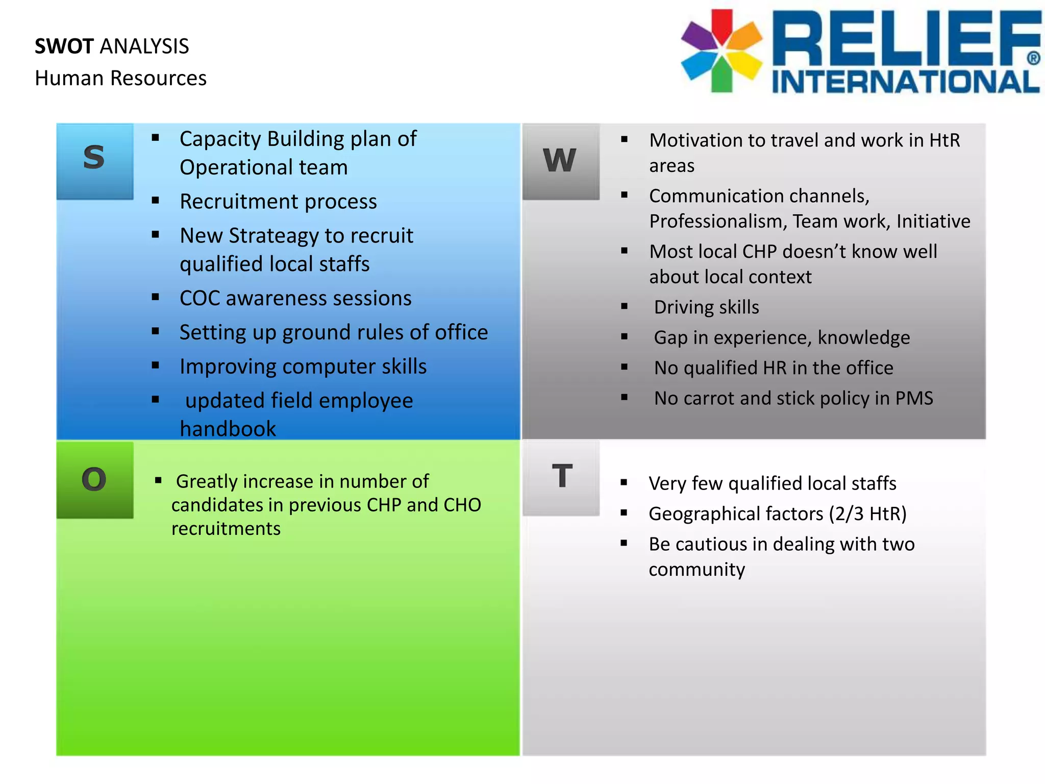 MM Operation SWOT | PPTX | Business | Business and Finance