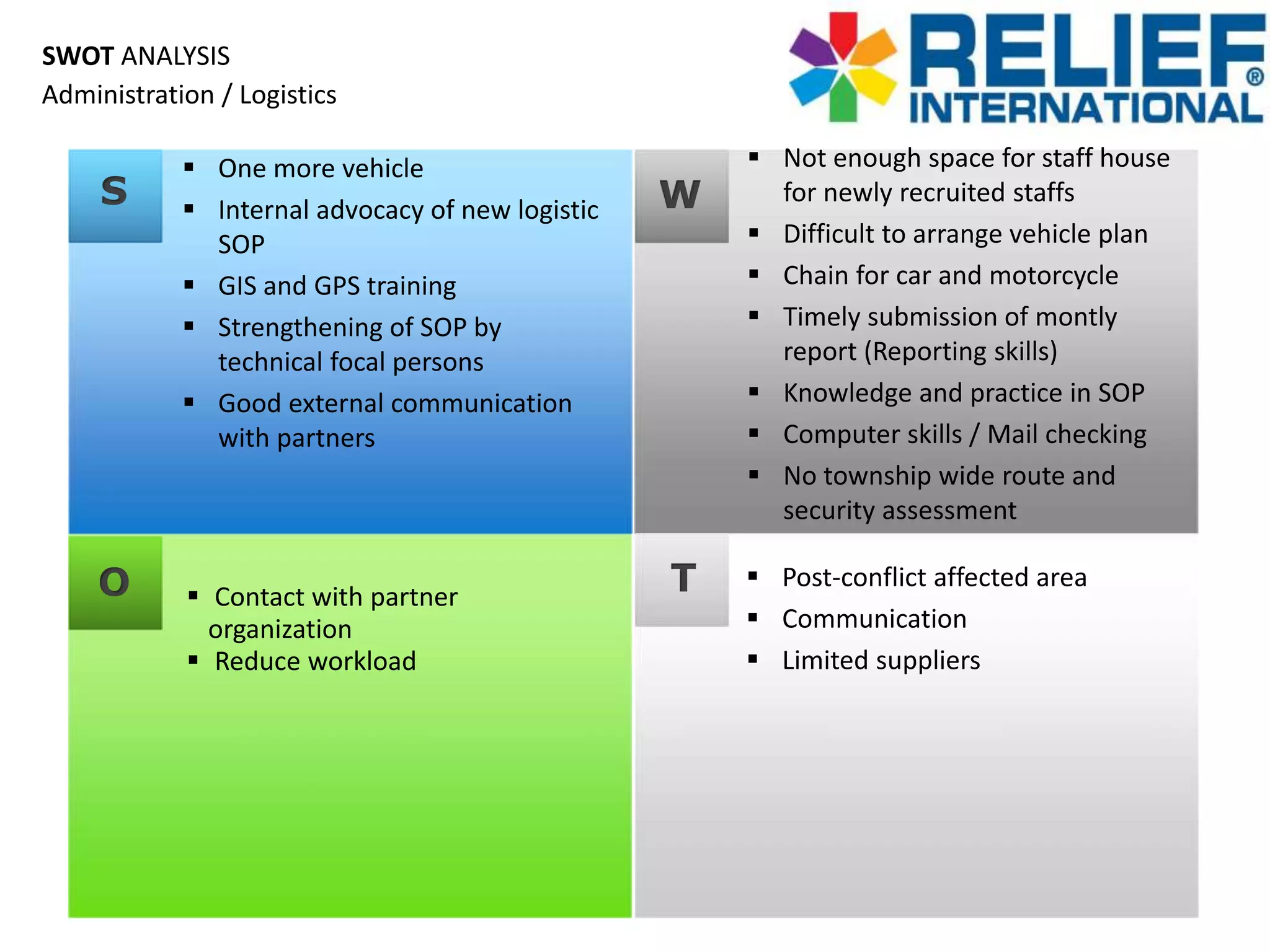 MM Operation SWOT | PPTX | Business | Business and Finance
