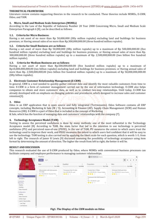 Evaluation of the use of Open Source Based E CRM in MSMEs with Technology Acceptance Model Tam | PDF