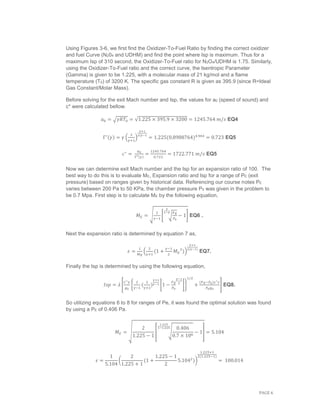 AERO4442 Lunar Ascent Module design assignment | PDF
