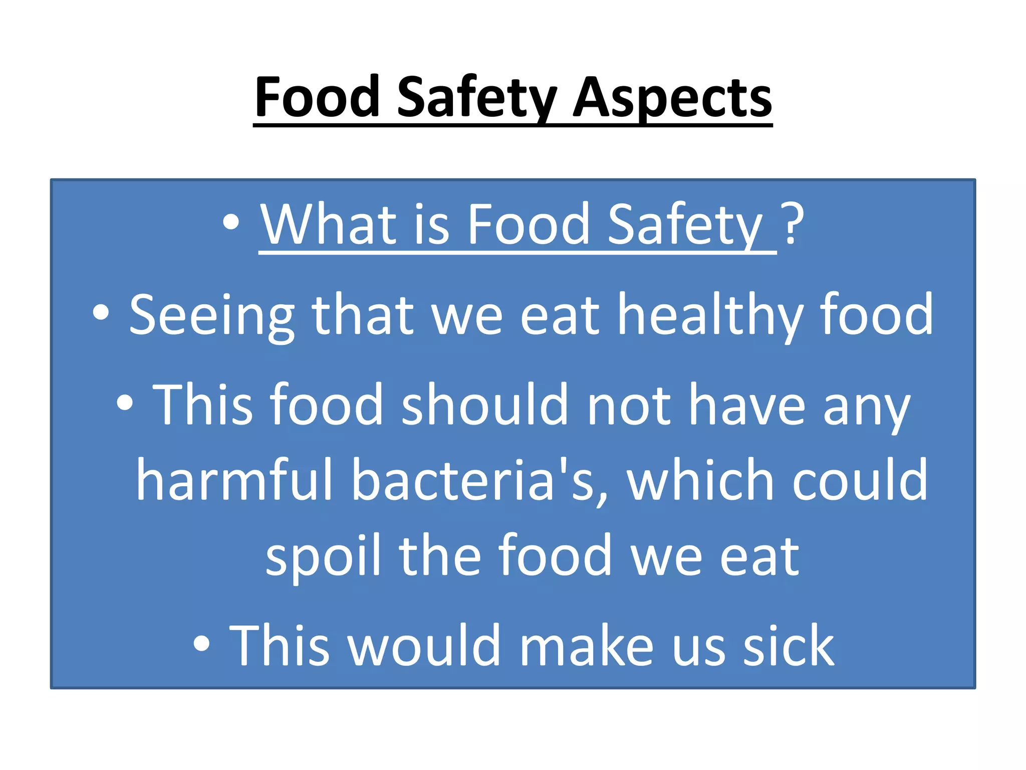 (JAY) PPT-Food Safety | PPT