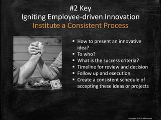 Ideas to Action: 4 Keys to Employee-driven Innovation | PPTX