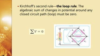 kirchoff's rules | PPTX