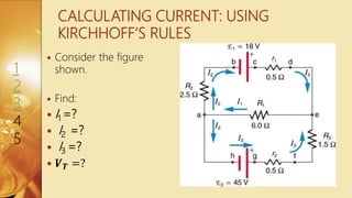 kirchoff's rules | PPTX