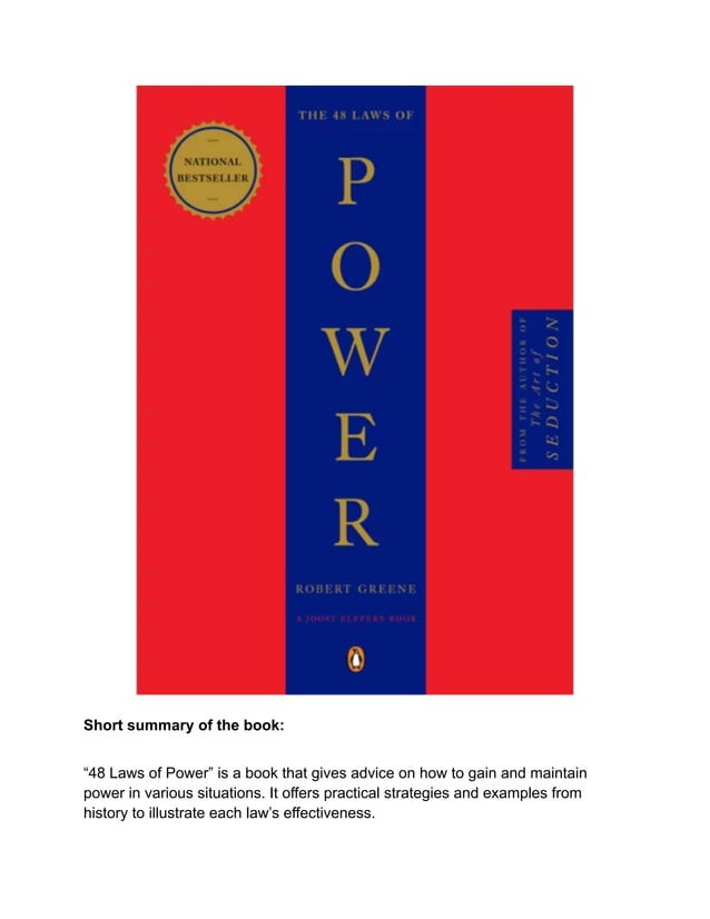 48 Laws Of Power.pdf
