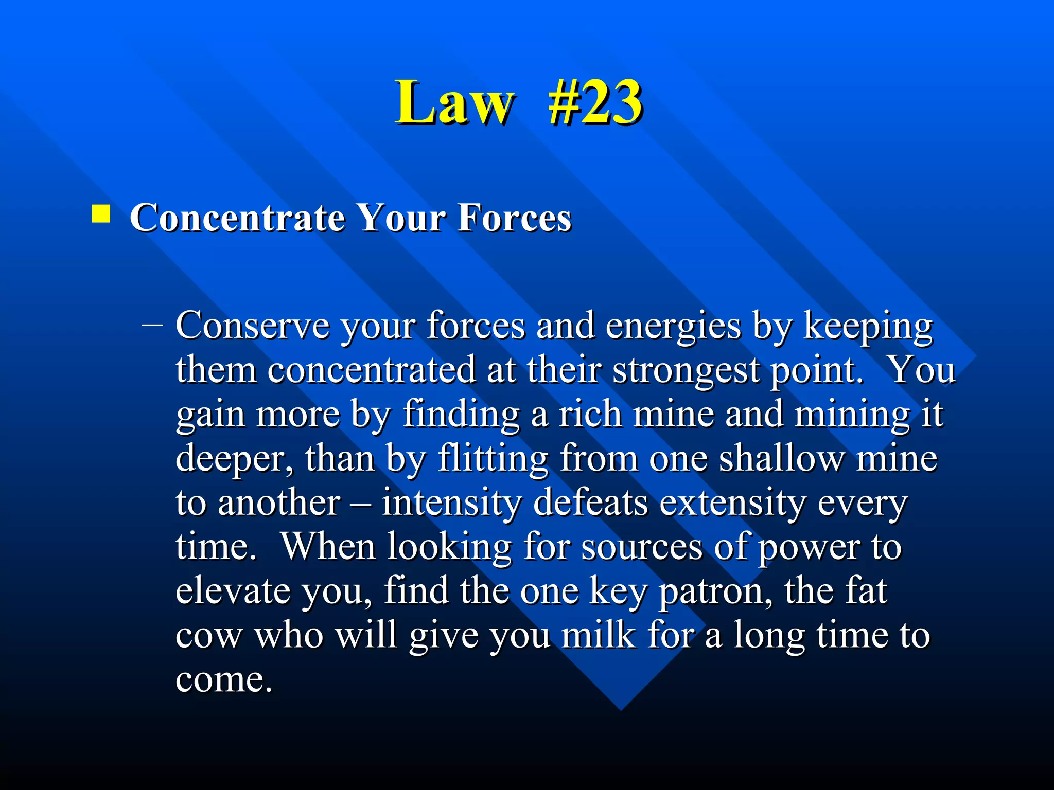 48 Laws Of Power | PPT