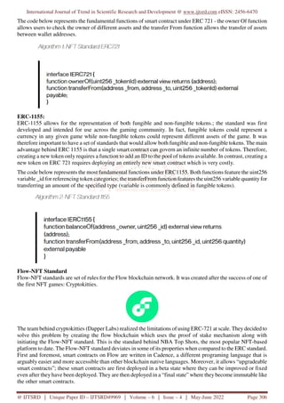 Non Fungible Token | PDF