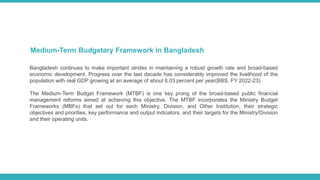 The role of MTBF in managing finance of megaprojects in Bangladesh | PPTX