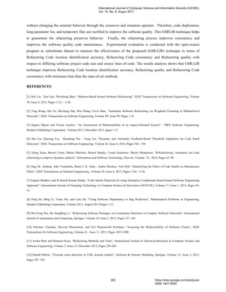 Gene Based Software Refactoring Location Identification and Rectification For Software Code ...