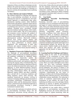 Post Marketing Surveillance and Drug Safety Monitoring Ensuring Patient Well Being | PDF
