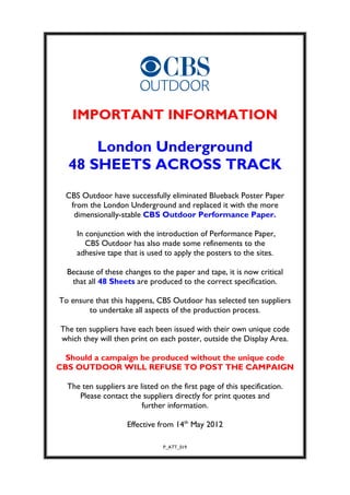 48 sheets across track | PDF