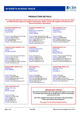 48 sheets across track | PDF