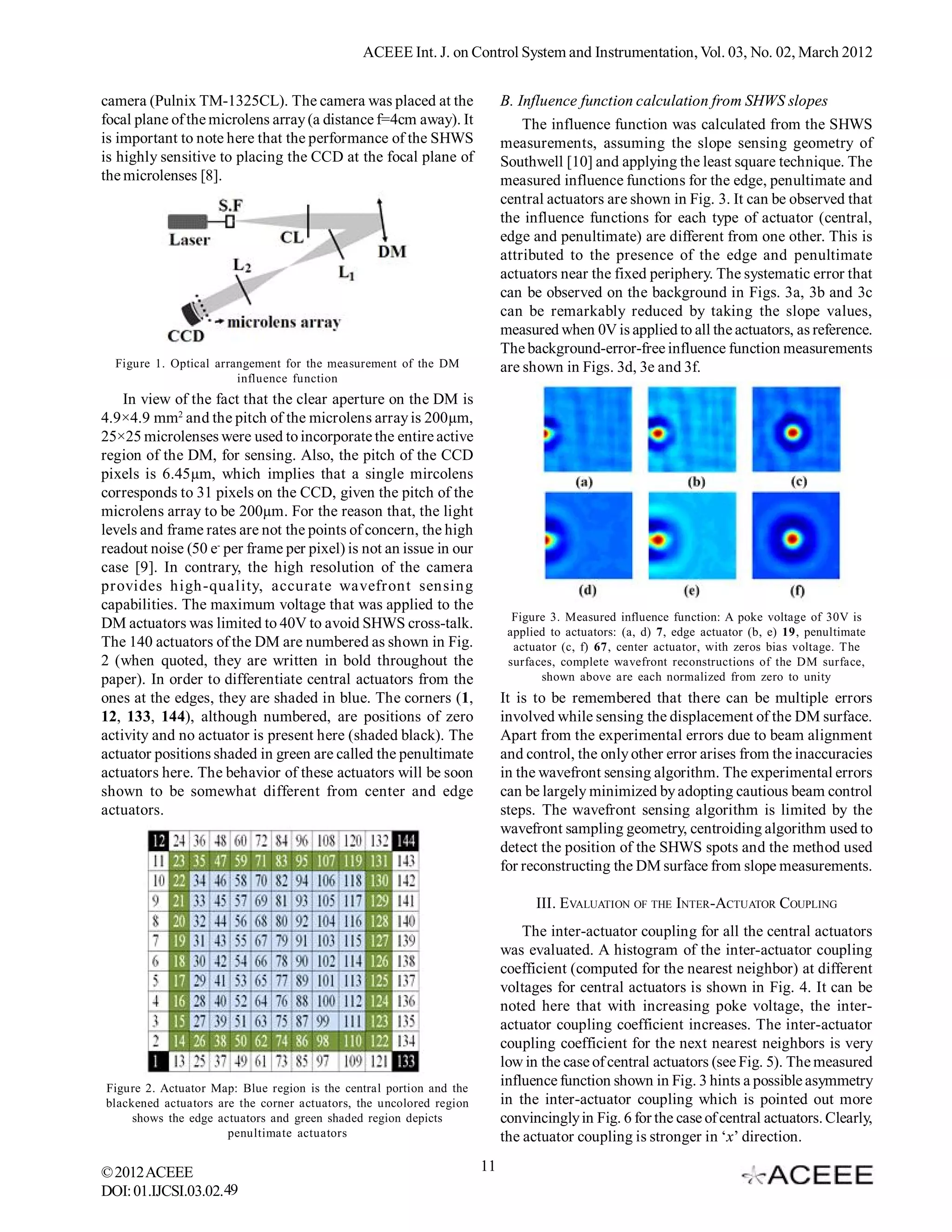 A Novel Model Of Influence Function Calibration Of A Continuous