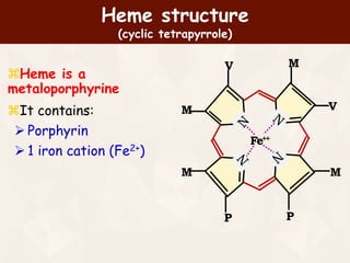 Heme Biosynthesis and Its disorders (Porphyria) | PPSX