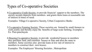 Co-operative Society in India. | PPTX