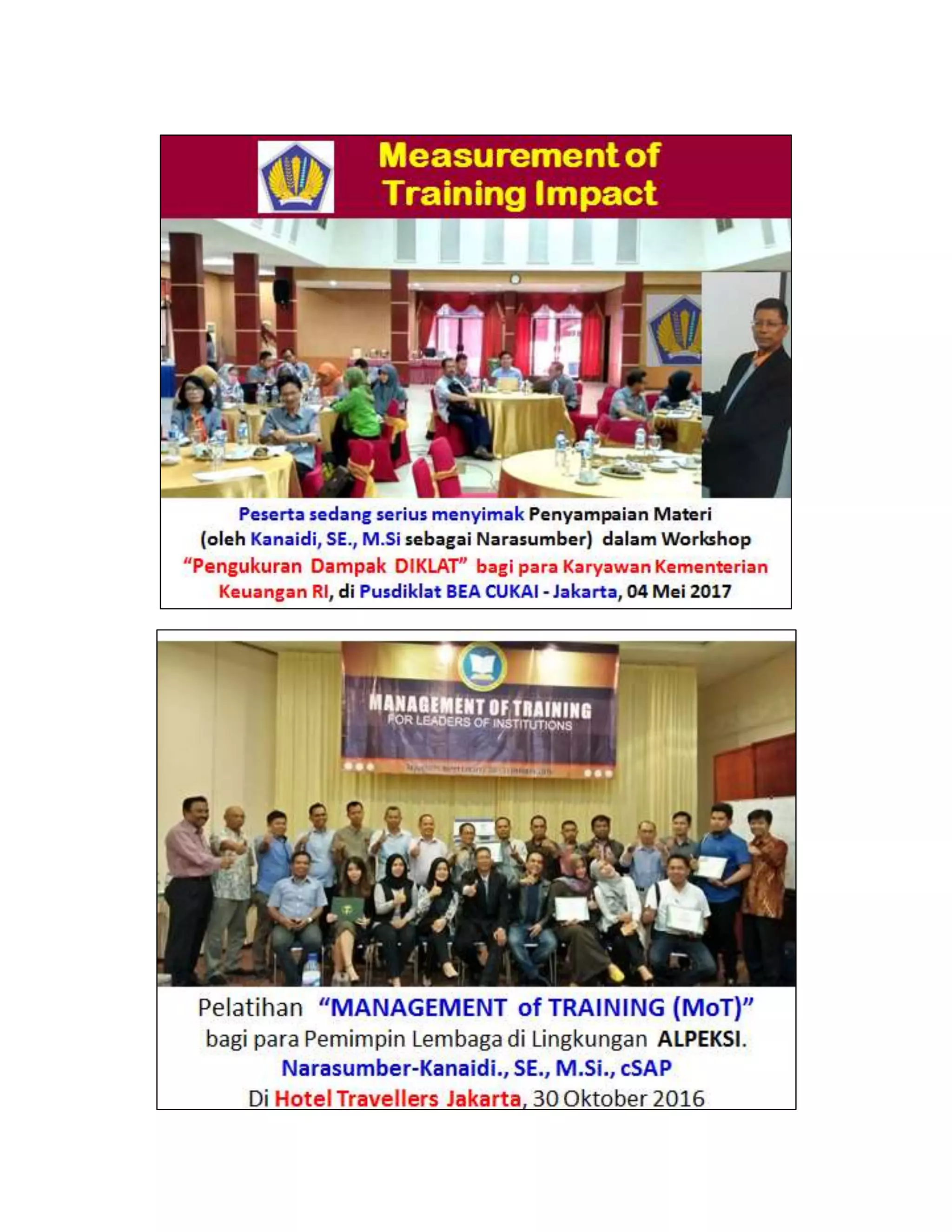 (2021) Silabus Pelatihan "Effective TRAINING NEEDS ANALYSIS (TNA)" di ...
