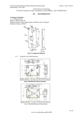 Design and Analysis of Progressive tool in Sheet metal manufacturing | PDF
