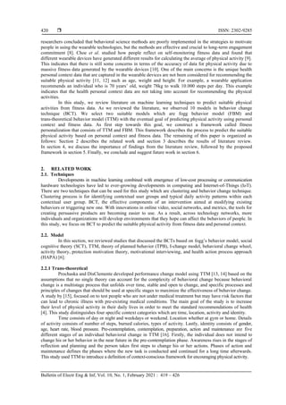 Physical activity prediction using fitness data: Challenges and issues | PDF