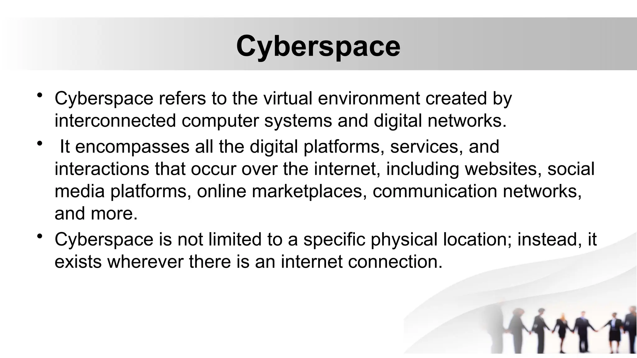 State and Private sectors in cyberspaces | PPTX