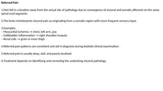 Pain pathway, aetiology and types of pain..pptx
