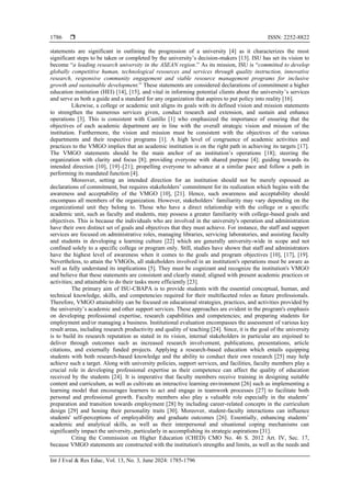 Awareness, acceptability, congruency, and attainability of an academic ...