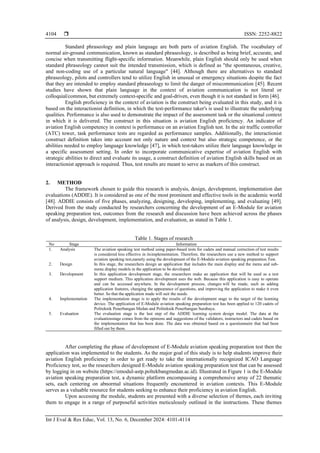 E-aviation speaking preparation test for aviation vocational school | PDF