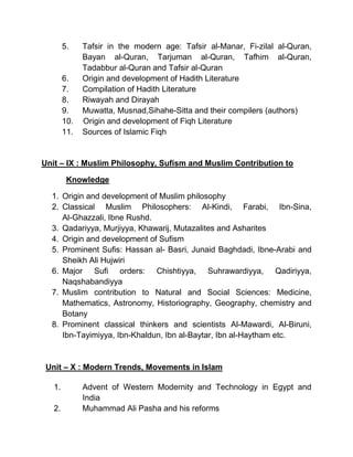 NTA UGC NET JRF - 49 arab culture islamic studies-new updated syllabus ...