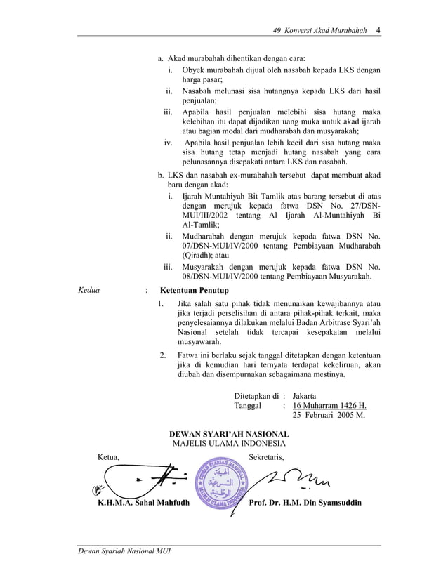 49 konversi akad-murabahah | PDF
