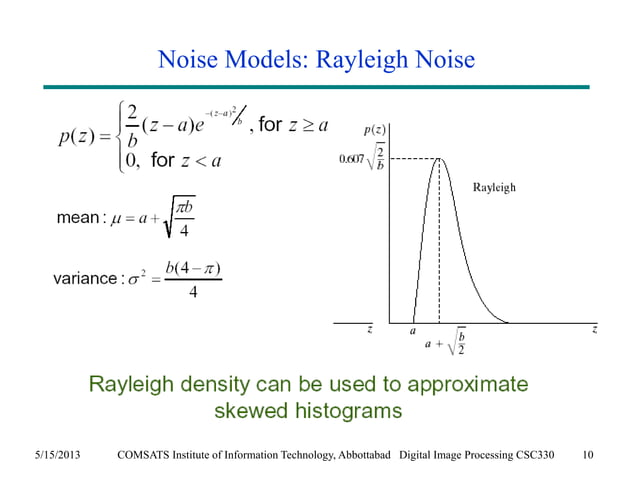 Noise Models | PDF