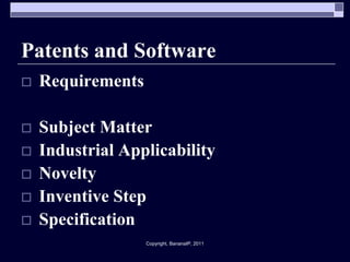 Open Source Software Licenses | PPTX | Technology & Computing