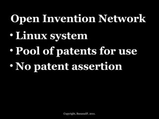 Patents and Open Source | PPT