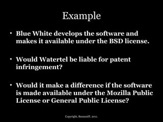 Patents and Open Source | PPT