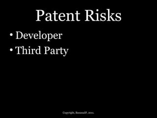 Patents and Open Source | PPT