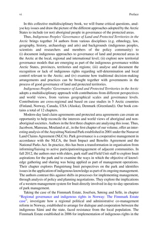Indigenous Peoples Governance of Land and Protected Territories in the ...