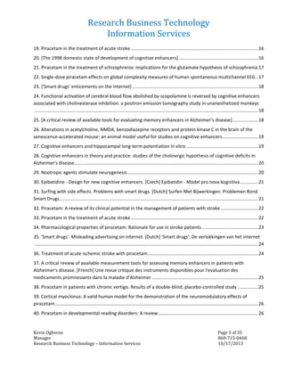 Nootropic Drugs | PDF