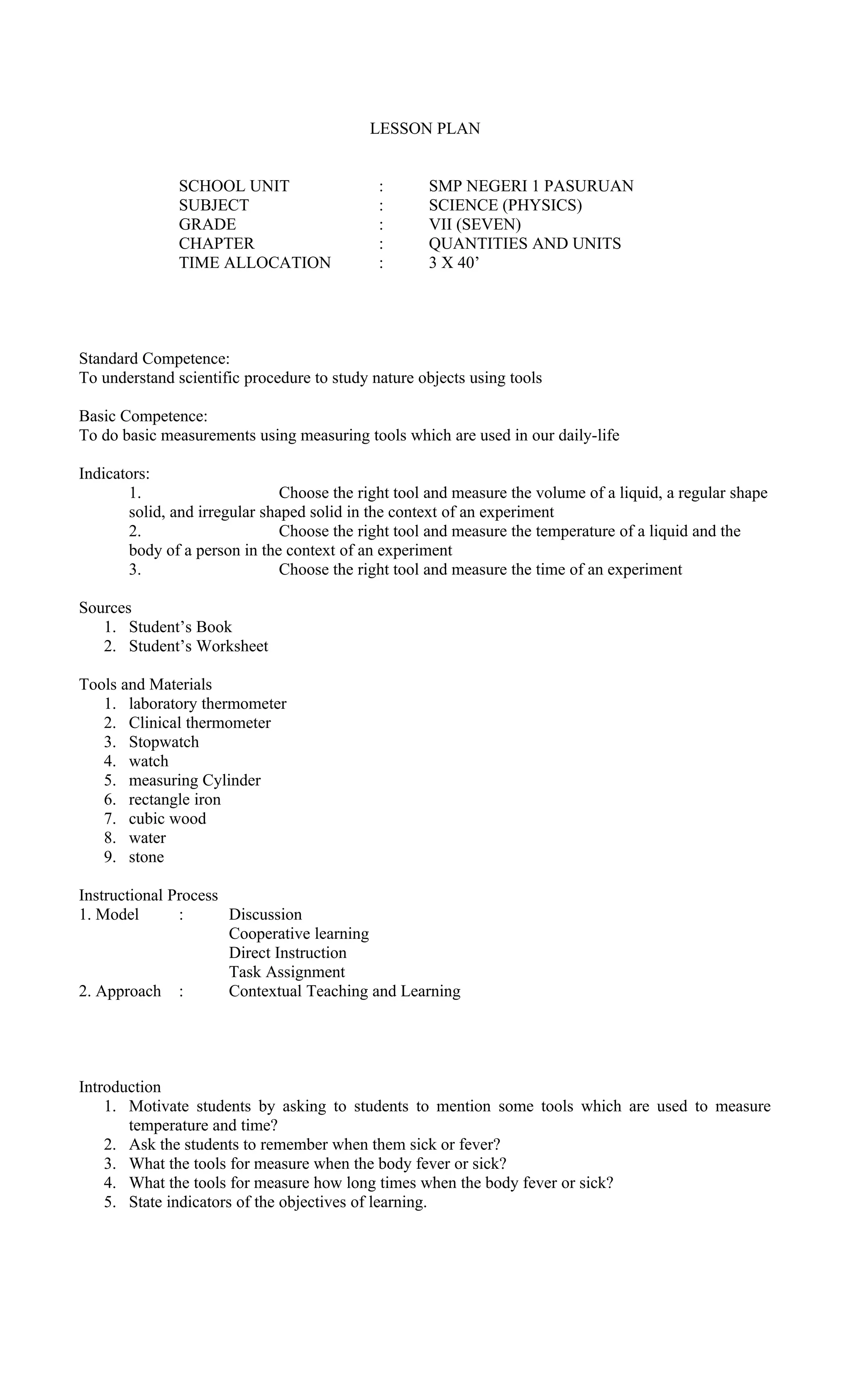 49085146 lesson-plan-science-grade-7 | PDF