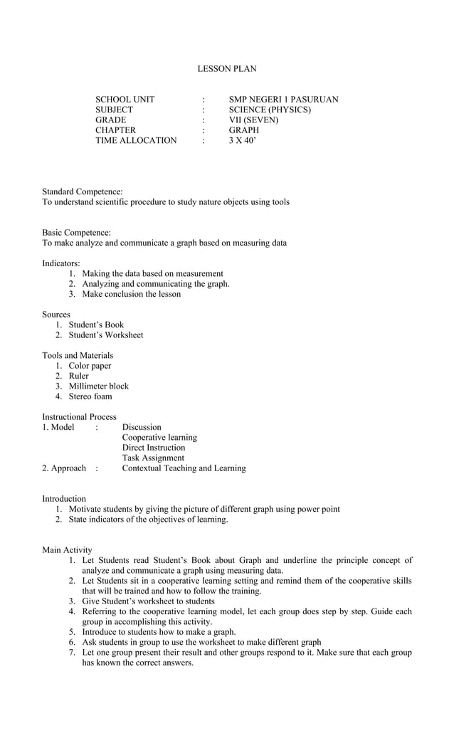 49085146 lesson-plan-science-grade-7 | PDF