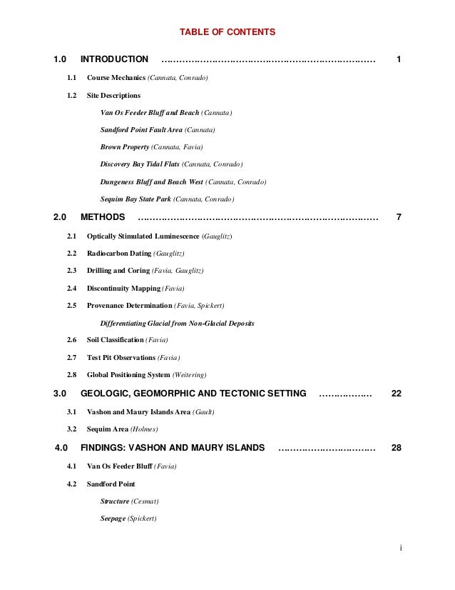 Field Geology Report R field-geology-report-r