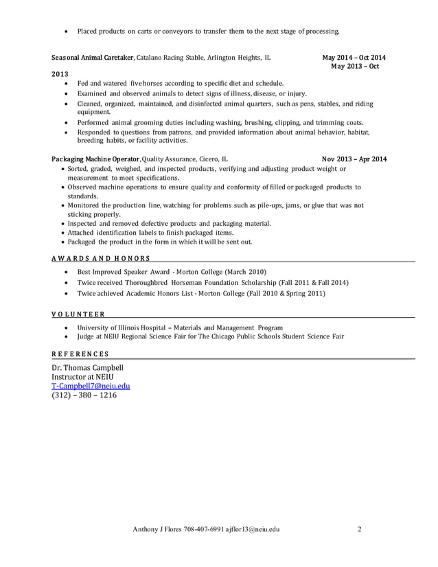 My Resume 2015 | PDF