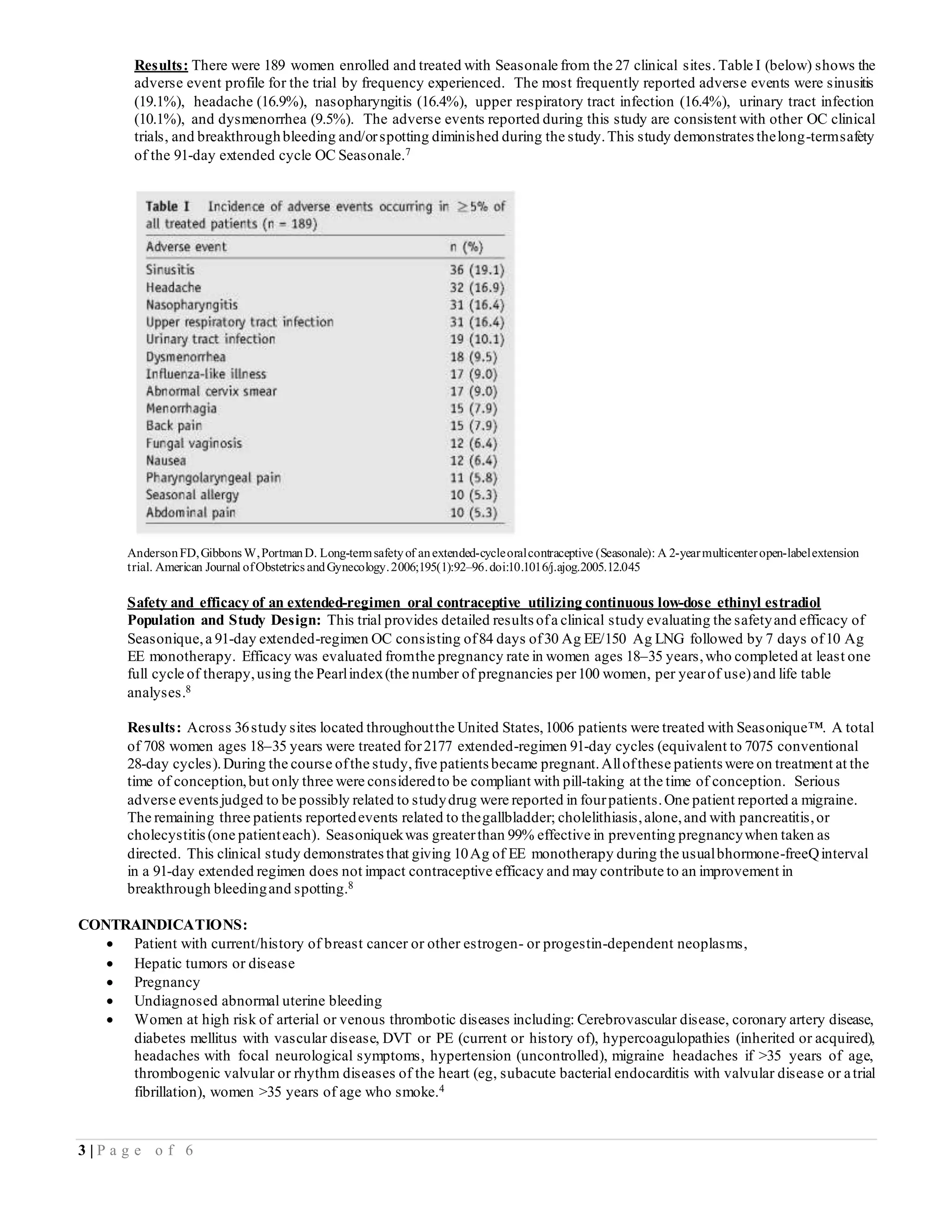 Seasonale MonographUTD | DOCX