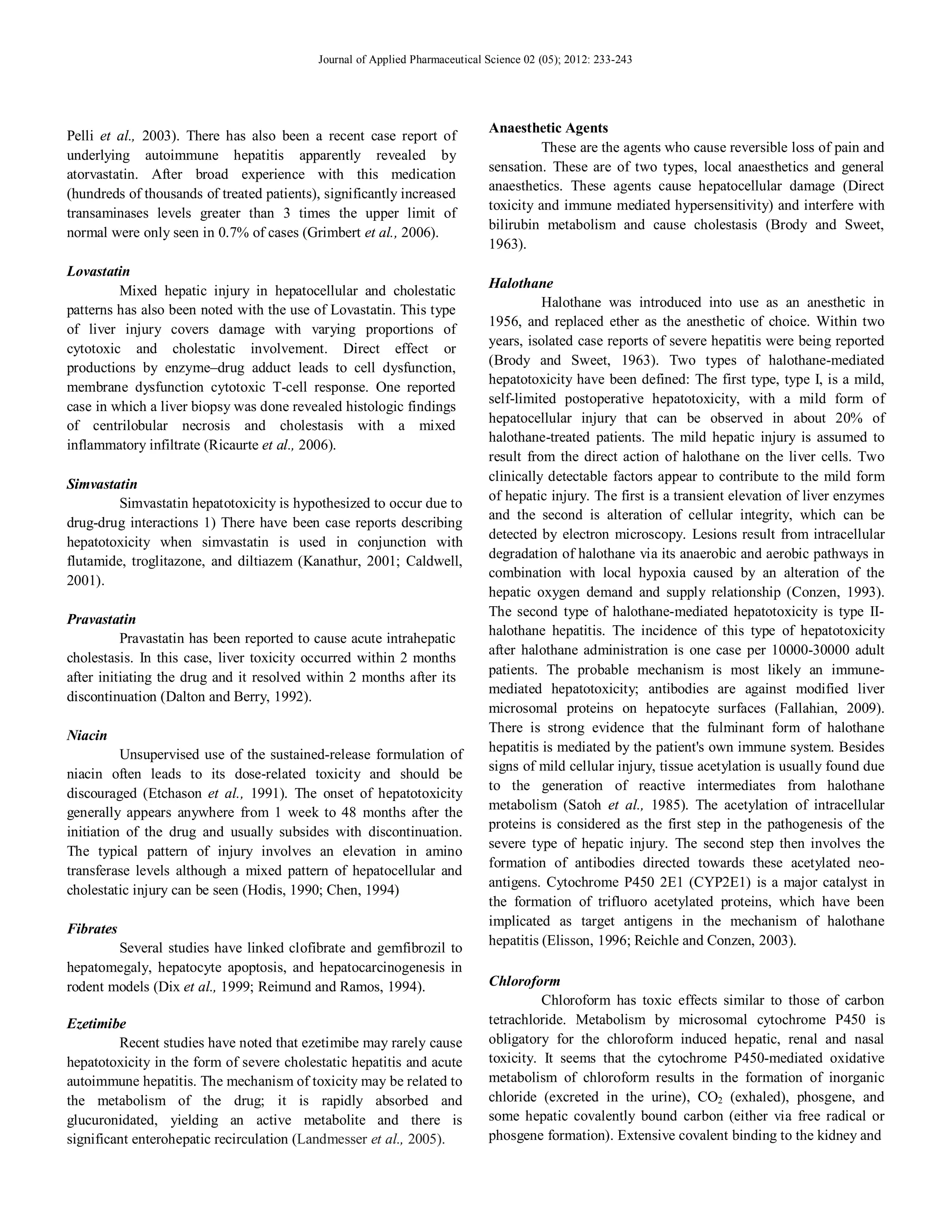 drug induced hepatotoxicity. paracetamol | PDF