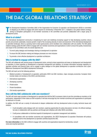 THE DAC GLOBAL RELATIONS STRATEGY | PDF